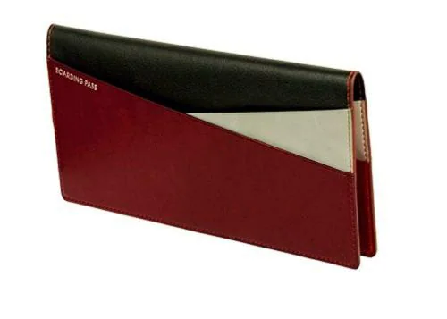 Buy Sukeshcraft Red Polypropylene Passport, Boarding Pass, Cards ...