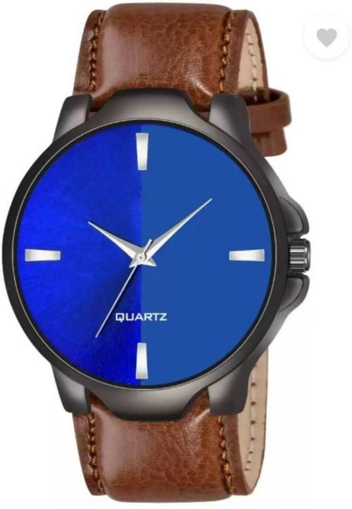 Buy Bolun Analog Blue Dial Brown Strap Watch For Men Online at Best ...