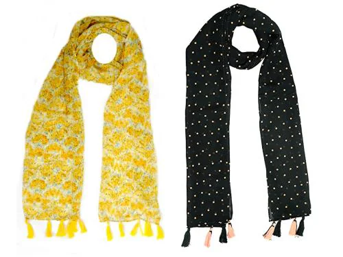 Buy Digiom Chiffon Floral Printed Westerns Stylish, Trendy, Scarf ...