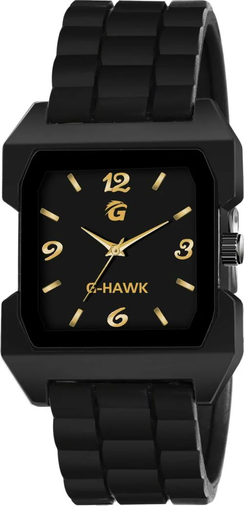 Buy G-HAWK Analog Black Dial Black Strap Watch for Men and Boys Online ...