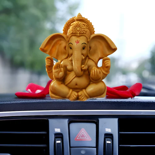 Buy Sasta Sales Ganesh ji Idol statue | Lord Ganesha Showpiece for Car ...