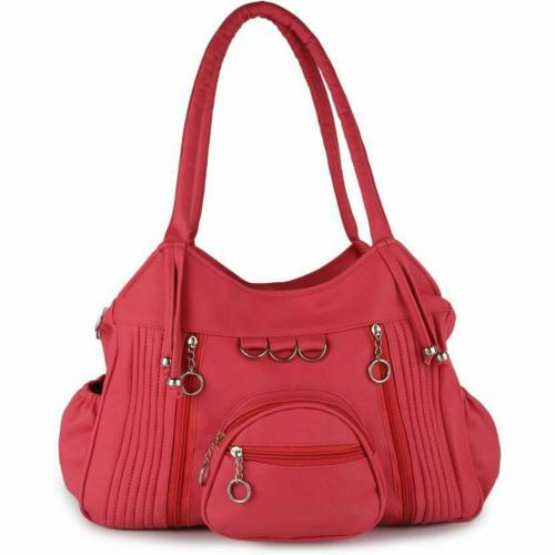 Buy ACRIL Women Pink Pu Hand-Held Bag - 15 Online at Best Prices in ...