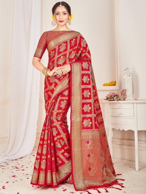 Buy TIRA Women Banarasi Silk Blend Party & Festive::Wedding & Festive ...