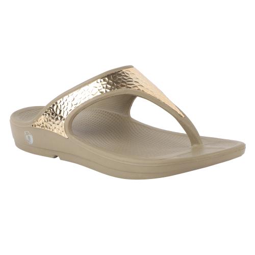 Buy Neoz Khaki Flip Flops for Women Online at Best Prices in India ...