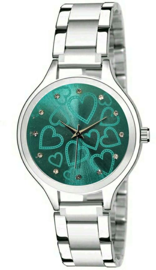 Buy Mojito Wrist Analog Watch Multicolor Dial Silver Strap for Girls ...