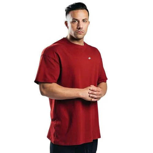 Buy Fourth Line Men Red Printed T-Shirt Online at Best Prices in India ...