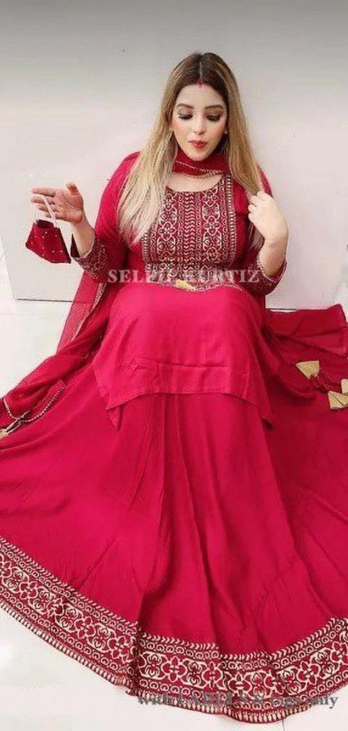 Buy Bawli Women Red Top And Skirt Set - XXXL Online at Best Prices in India - JioMart.