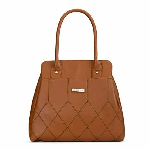 Buy Aisna Cherry Tan Polyurethane Handbag Online at Best Prices in ...