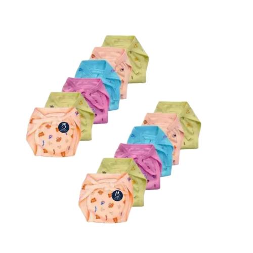Buy BIGMOTHERS Newborn baby nappy set ( 12 piece nappy) Online at Best ...