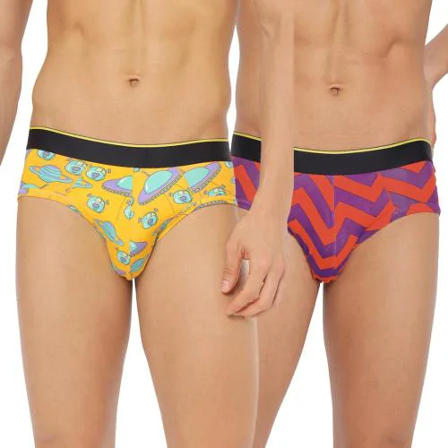 Buy bummer Printed Briefs For Men | Solids Micro Modal Fabric Feels Soft & Cozy | 4 Way Stretch ...