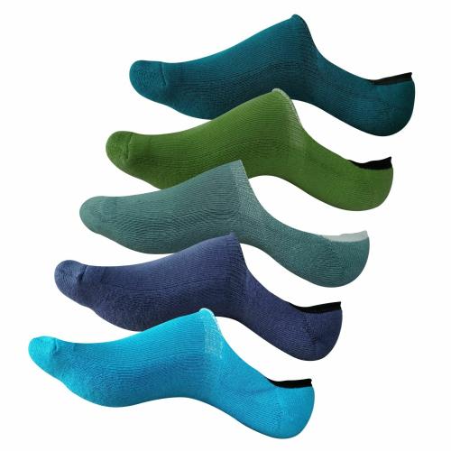 Buy AIR GARB No Show Loafer Socks - Ultra-Soft Cotton Foot Cover Socks ...