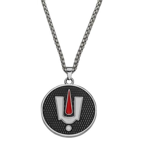 Buy M Men Style Lord Venkateswar Round Shape Balaji Tilak Box Chain ...