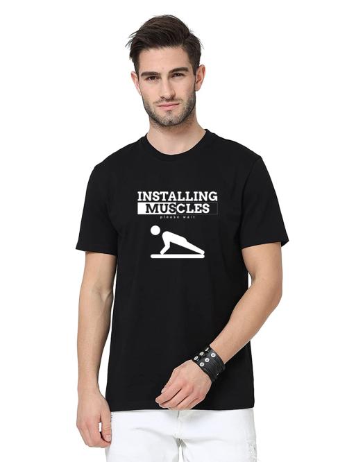 Buy Mens Installing Muscles T Shirt Online at Best Prices in India ...