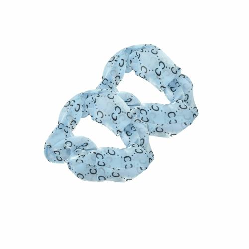 Buy Funkrafts Satin Scrunchie Hair Ties Set of 2 - Blue Online at Best ...