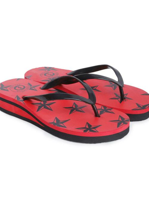 Buy Appitite Red Flip Flop or Slipper for women Online at Best Prices ...