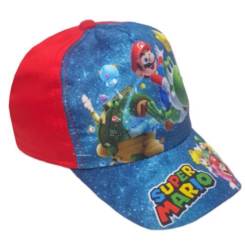 Buy Classic Caps - Unisex Mario Bros Baseball Caps For Kids - Red ...