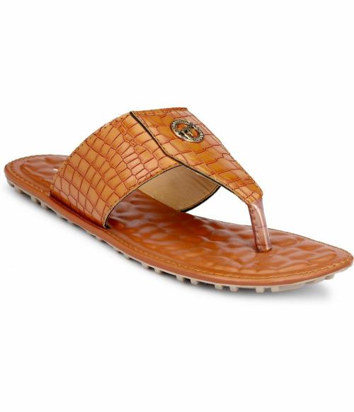 Buy Buxton Tan Slippers For Men Online at Best Prices in India - JioMart.