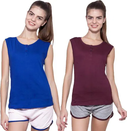 Buy Ap'pulse Women Multicolor, Multicolor Solid Pure Online at Best ...