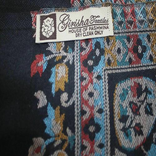 Buy Girisha Textiles Ladies Designer Amritsar Kani cutwork Pashmina ...