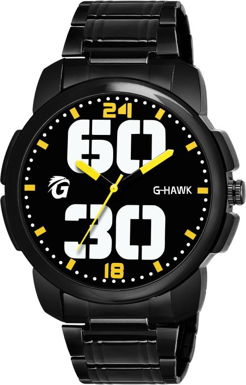 Buy G-HAWK Analog Black Dial Black Strap Watch for Men and Boys Online ...
