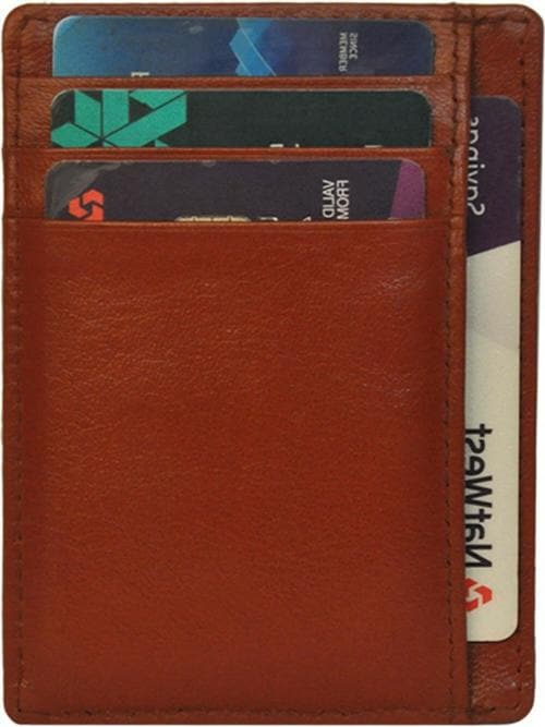 Buy HIDE & SLEEK 6 Card Holder (Set of 1, Brown) Online at Best Prices in India - JioMart.