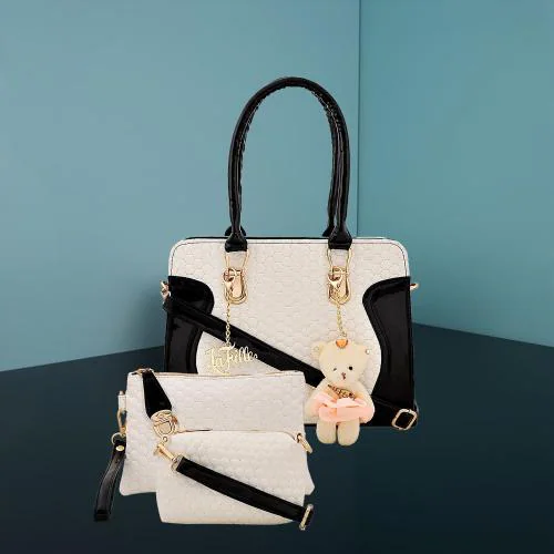 Buy LaFille Black Handbag For Women & Girls | Ladies Purse & Sling Bag ...