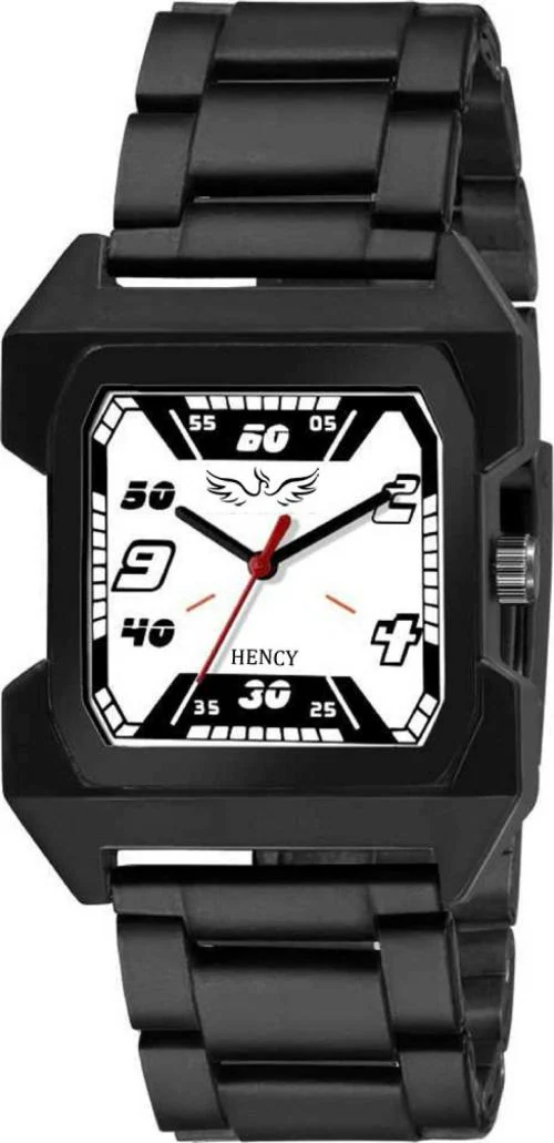 Buy HENCY STYLISH Stylish Square Dial Analog Watch Online at Best ...