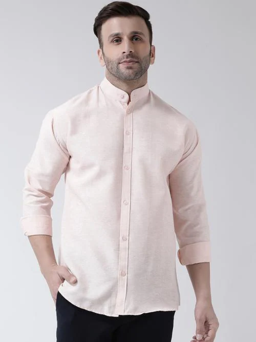 Buy RIAG MEN'S CHINESE COLLAR FULL SLEEVES SHIRT Online at Best Prices in India - JioMart.