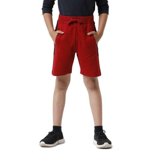 Buy Pipin Boys Maroon Solid Cotton Shorts - 3 to 4 Years Online at Best Prices in India - JioMart.
