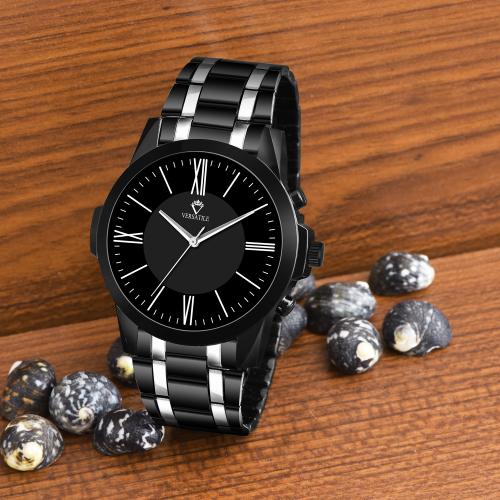 Buy Versatile 12 bore Two Tone Plated High Quality Chain Analog watch ...
