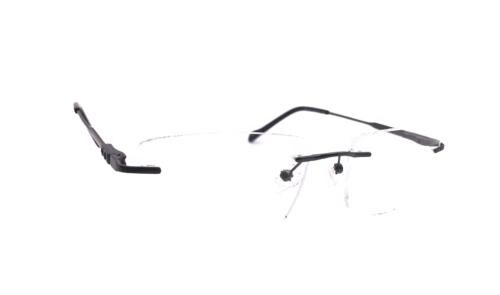 Buy Rsinc Black Metal Rimless Spectacle Frame Online at Best Prices in ...