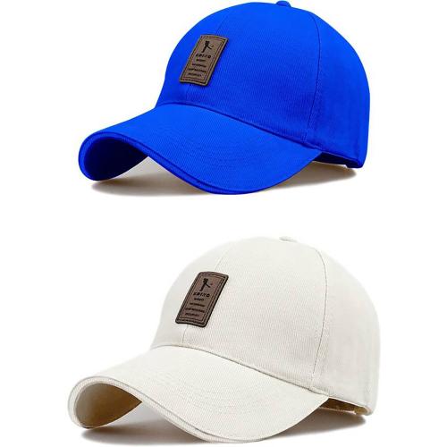 Buy ALAMOS Light Blue and White Ediko Cotton (Pack of 2) Online at Best ...