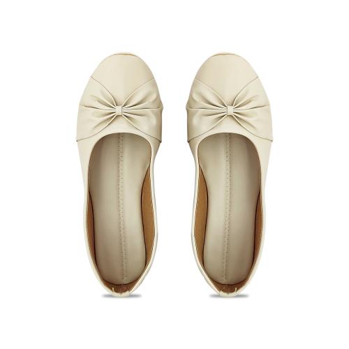 Buy Sayera Women Stylish Bellies For Women - Beige Online at Best ...