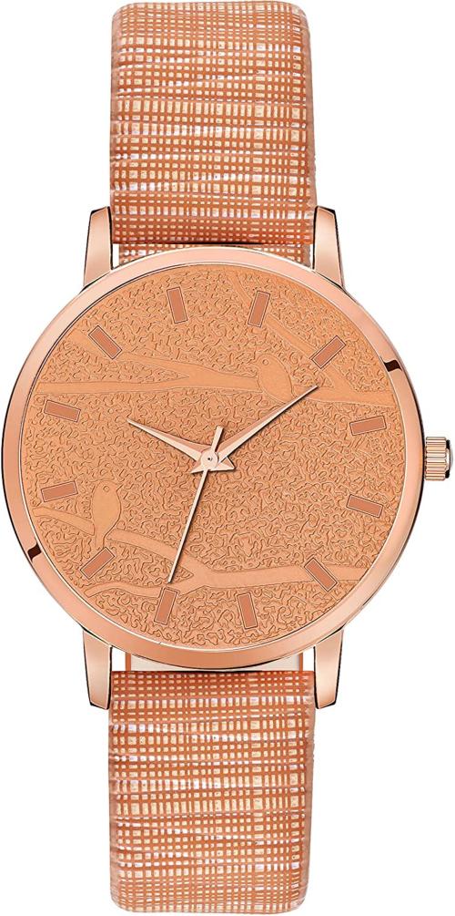 Buy Papio Analog Copper Dial Copper Strap Watch For Women Online at ...