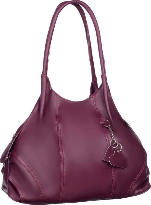 Buy Semiize Women Maroon PU Shoulder Bag Online at Best Prices in India ...