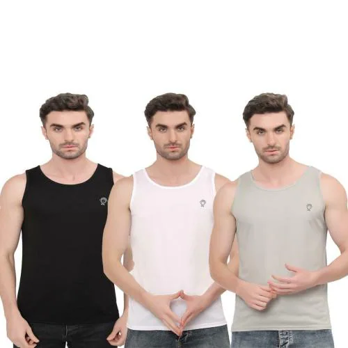 Buy CLOTHINK HUB Men's Innerwear Regular Fit Solid Super Combed Poly ...