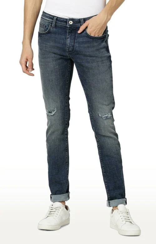 Buy Celio Blue Ripped Jeans Online at Best Prices in India - JioMart.