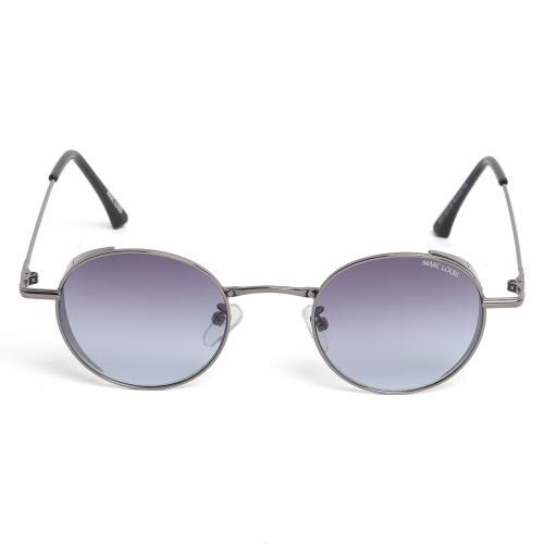 Buy MARC LOUIS Round Sunglasses With UV Protected Lens B80-320-26 GREY ...