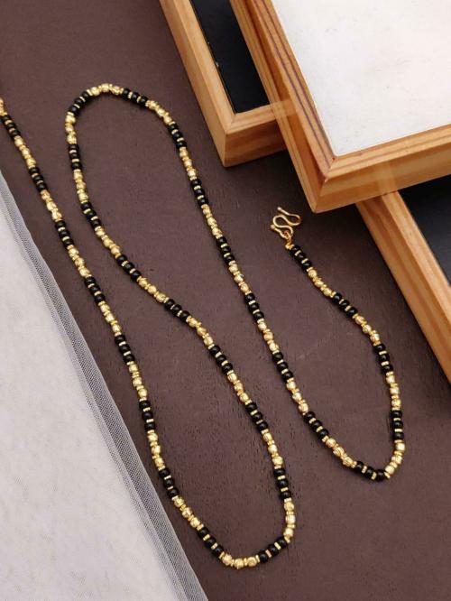 Buy INDIAN LIFESTYLE Women's Beautiful Designer Gold Plated 30inch ...