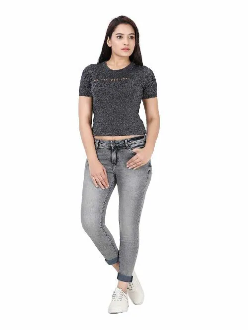 Buy CAFUNE DENIM WOMEN ASH GREY JEANS ( 36 SIZE ) Online at Best Prices ...