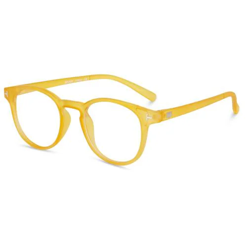 Buy SunglassesMart Emiltus Square Yellow Spectacle Frame For Men And ...