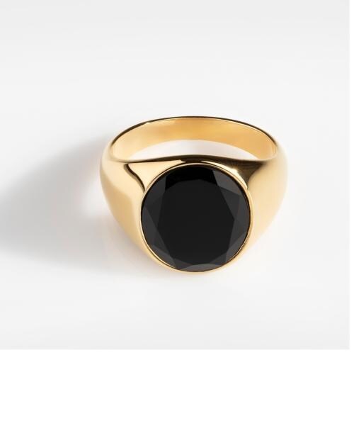 Buy Ceylonmime Sulemani Hakik Gold Plated Ring Online at Best Prices in ...