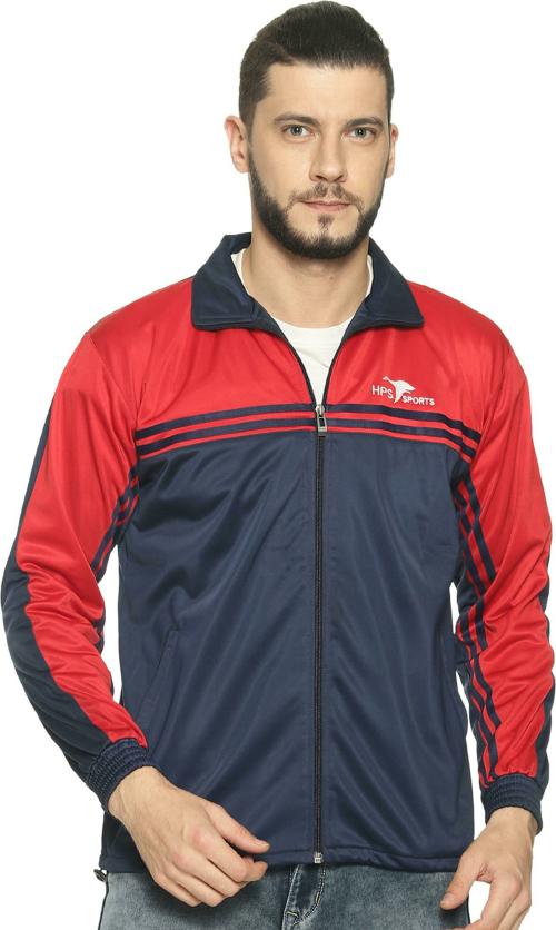 Buy HPS Sports Men Multicolor Polyester Solid Jacket (XXL) Online at ...