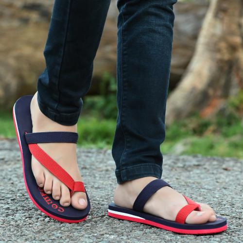 Buy BIRDE Stylish Comfortable Regular Wear Blue Slippers For Men Online ...