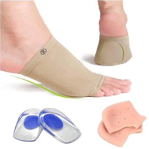 Buy DJ FINDER Arch Support Sleeves Sock, Heel Pad with Comfort Gel Pad ...
