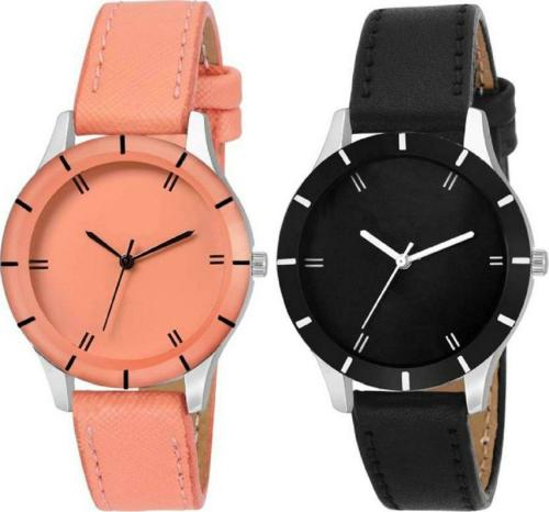 Buy HRV Multi-color Dial Multi-color Strap Analog Watch For Women ...