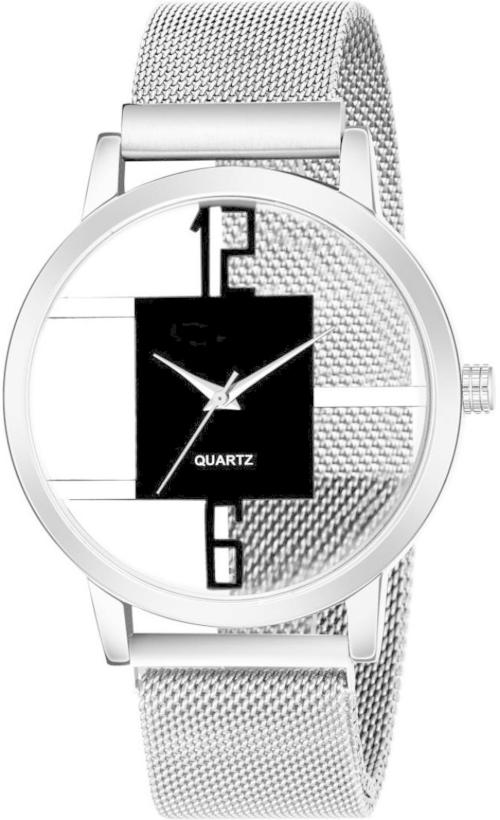 Buy Bolun Analog White Dial Silver Strap Watch For Men Online at Best ...