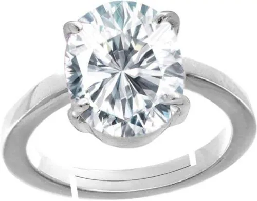 Buy Aurra Stores Zircon Stone Rashi Ratna Ashtadhatu Ring for ...