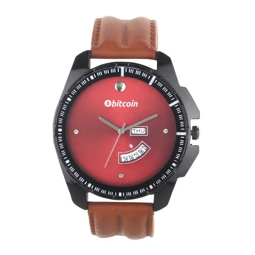 Buy BITCOIN Wrist Watch For Men With Day & Date Indicator Online at ...