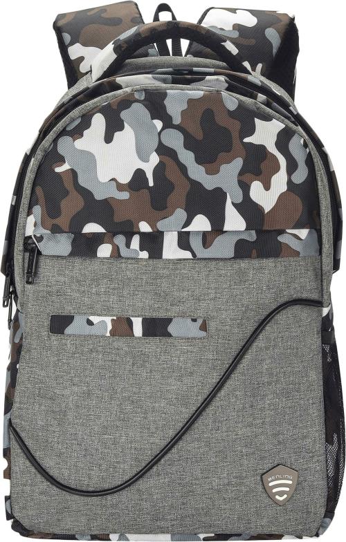 Buy BENLING School College Office Casual Unisex Backpack SK-BL-059-GRY ...